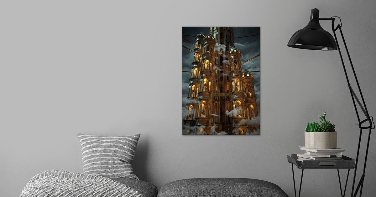 'The Collector' Poster by Luca Comoli | Displate
