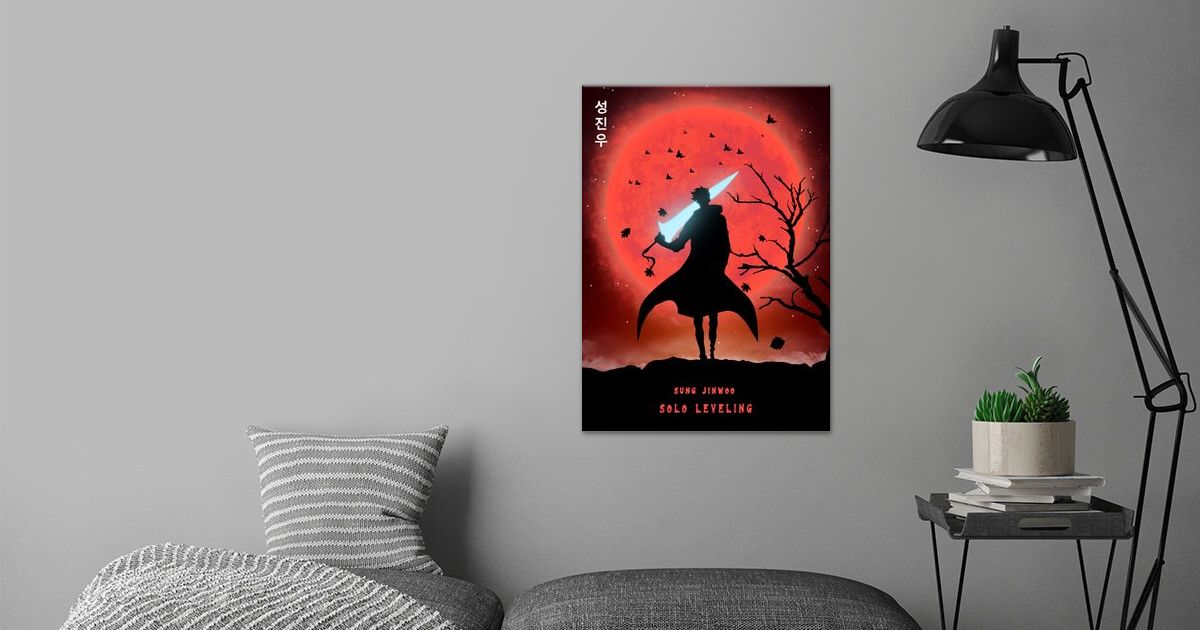 'Solo Leveling' Poster by Silhouette Anime Art | Displate