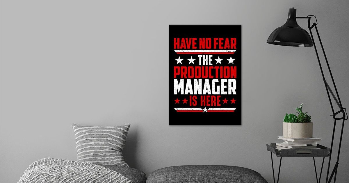 'Have No Fear' Poster by Lukes Pixel Studio | Displate