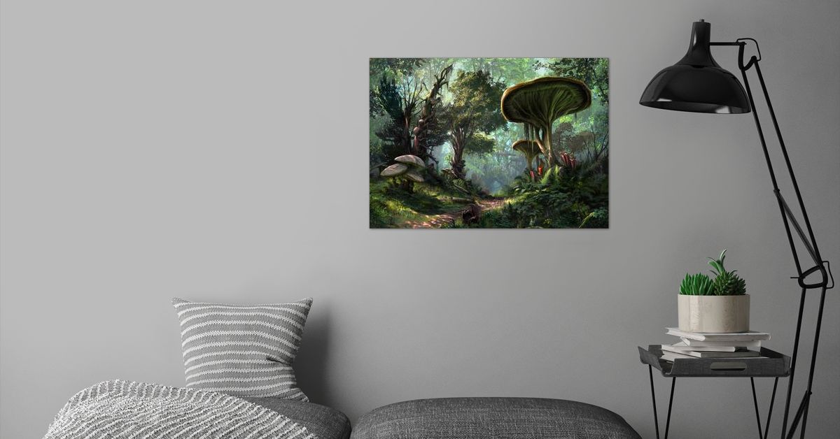 'Morrowind Forest' Poster by The Elder Scrolls | Displate