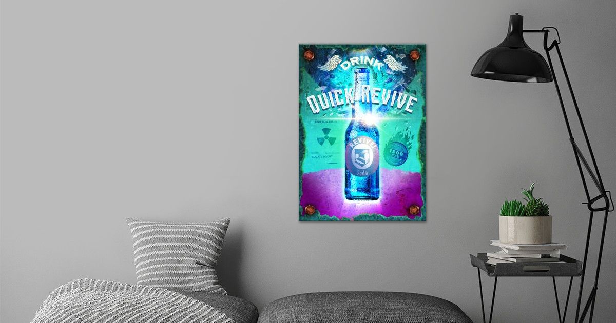 'Quick Revive' Poster by Call of Duty | Displate