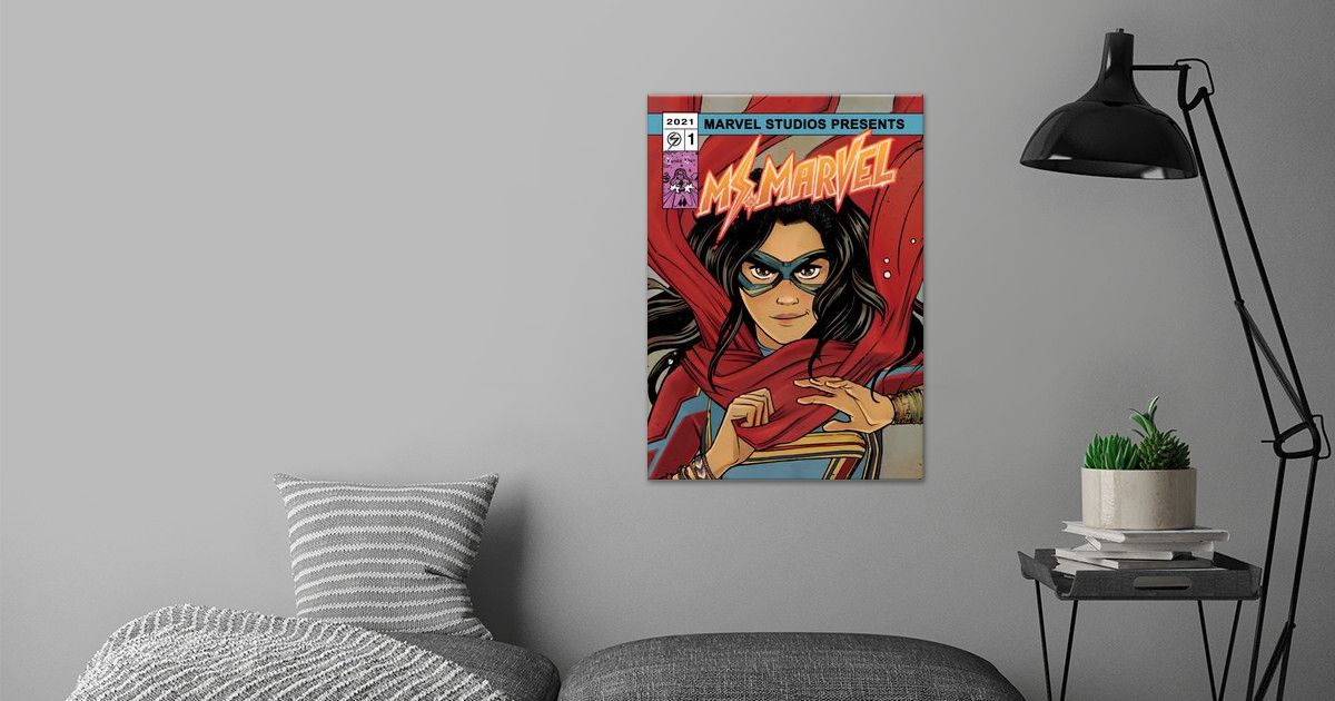 'Ms Marvel comic book' Poster by Marvel | Displate