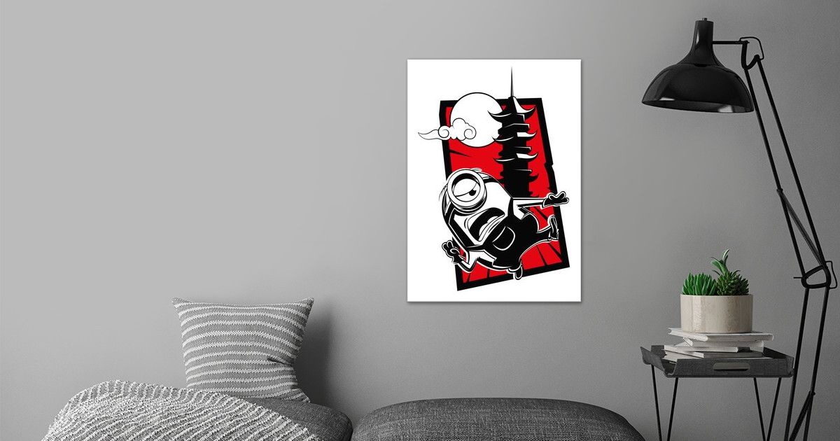 'Minion Kick!' Poster by Minions | Displate