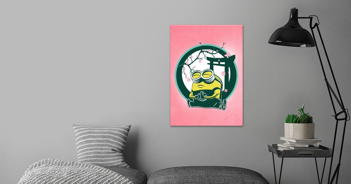 'Meditating Minion' Poster by Minions | Displate