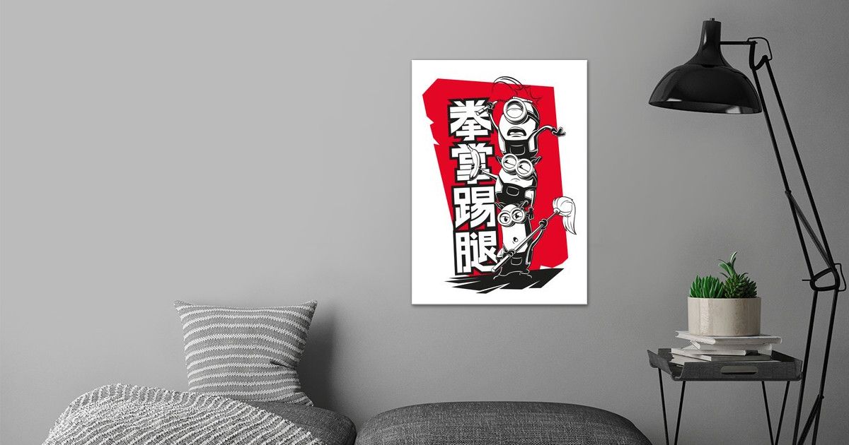 'Minion Tower Attack' Poster by Minions | Displate