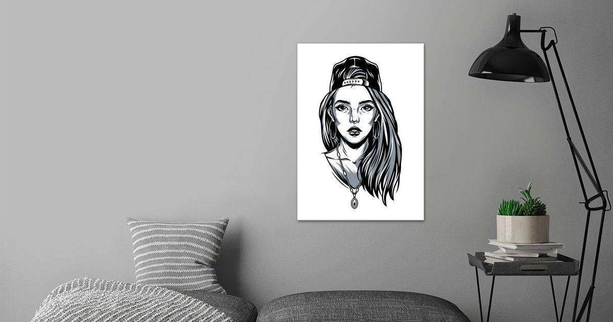 'Gangstar' Poster by Rois Lois | Displate