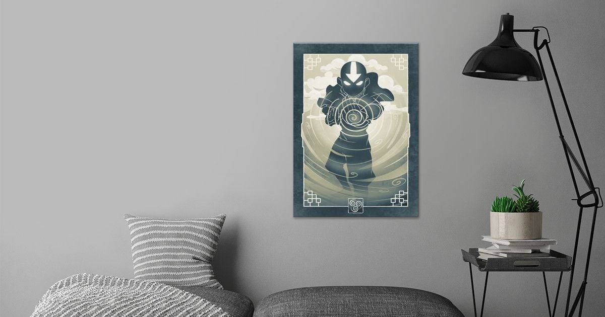 'Aang Air' Poster by Avatar: The Last Airbender | Displate