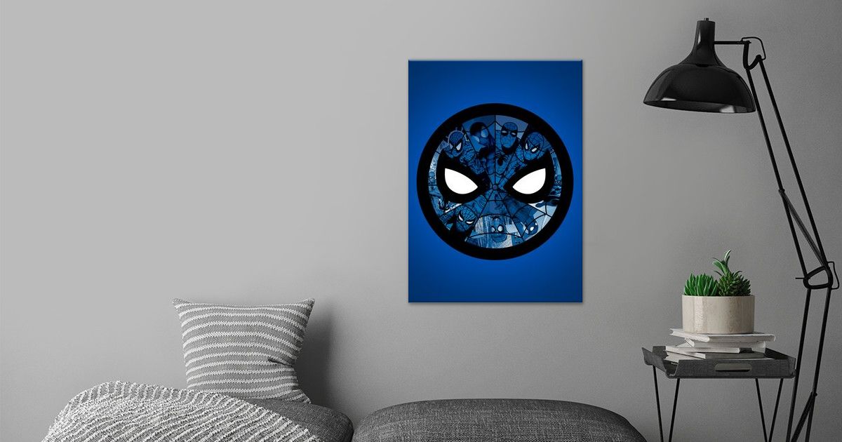'Spider-man blue logo' Poster by Marvel | Displate