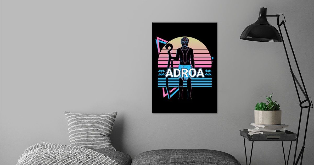 'Adroa African God Ancient' Poster by AestheticAlex | Displate