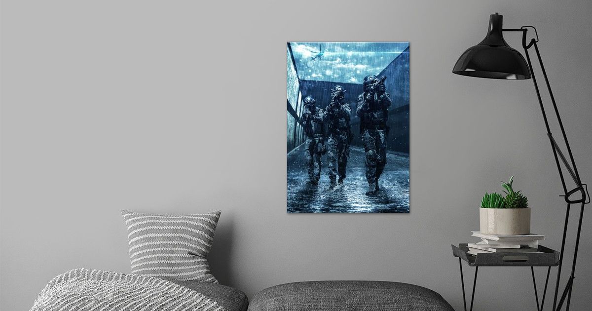 'Police squad' Poster by Getmilitaryphotos Pro | Displate