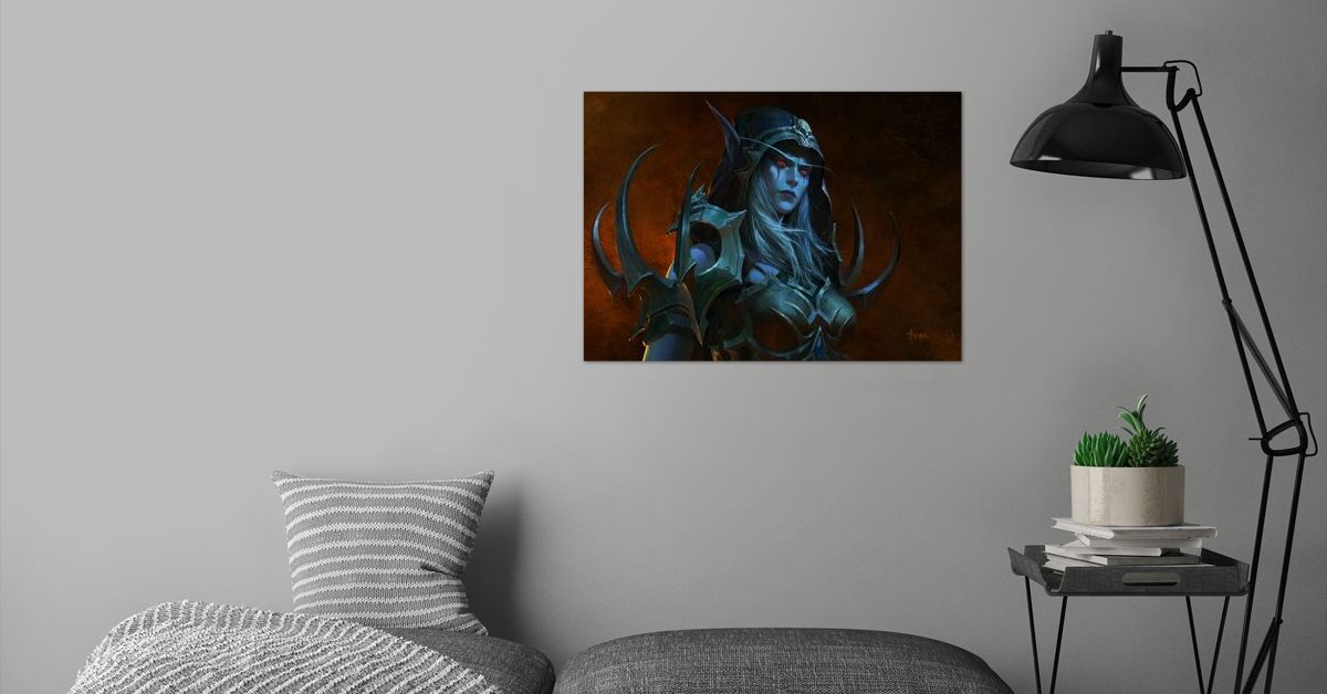 'Sylvanas Windrunner' Poster by World Of Warcraft | Displate