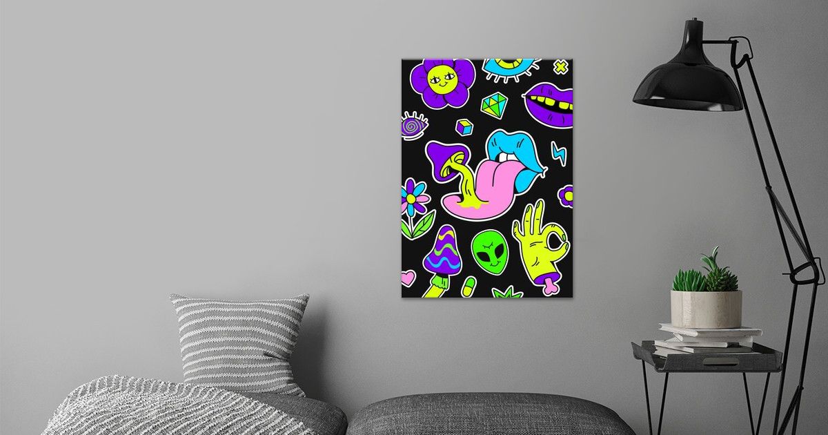 'abstrack' Poster by Sita melia | Displate