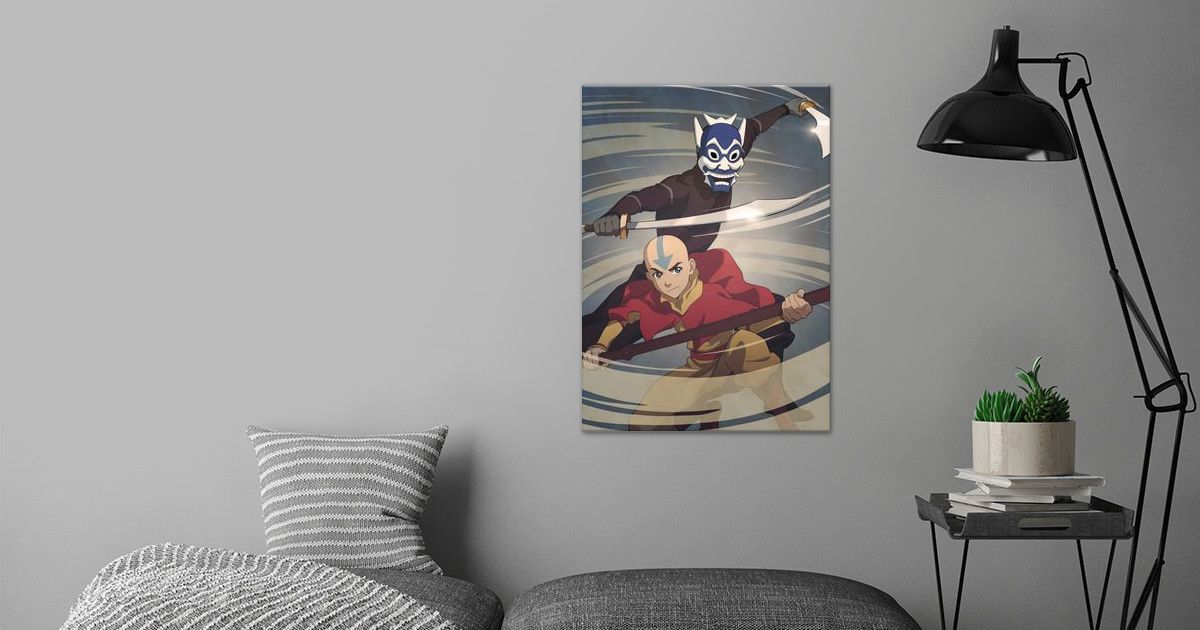 'The Blue Spirit' Poster by Avatar: The Last Airbender | Displate