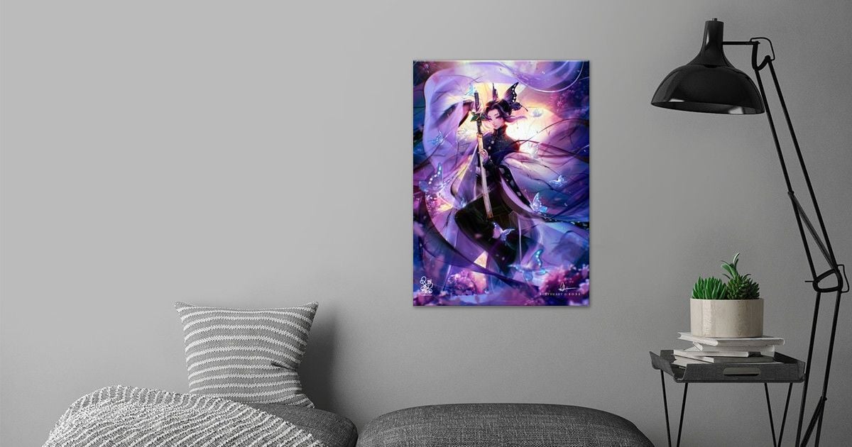 'Shinobu Demon Slayer' Poster by ROY THE ART | Displate