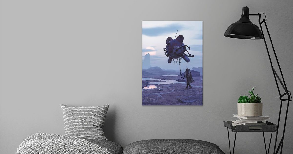 'Just keep walking' Poster by Victor Duarte | Displate