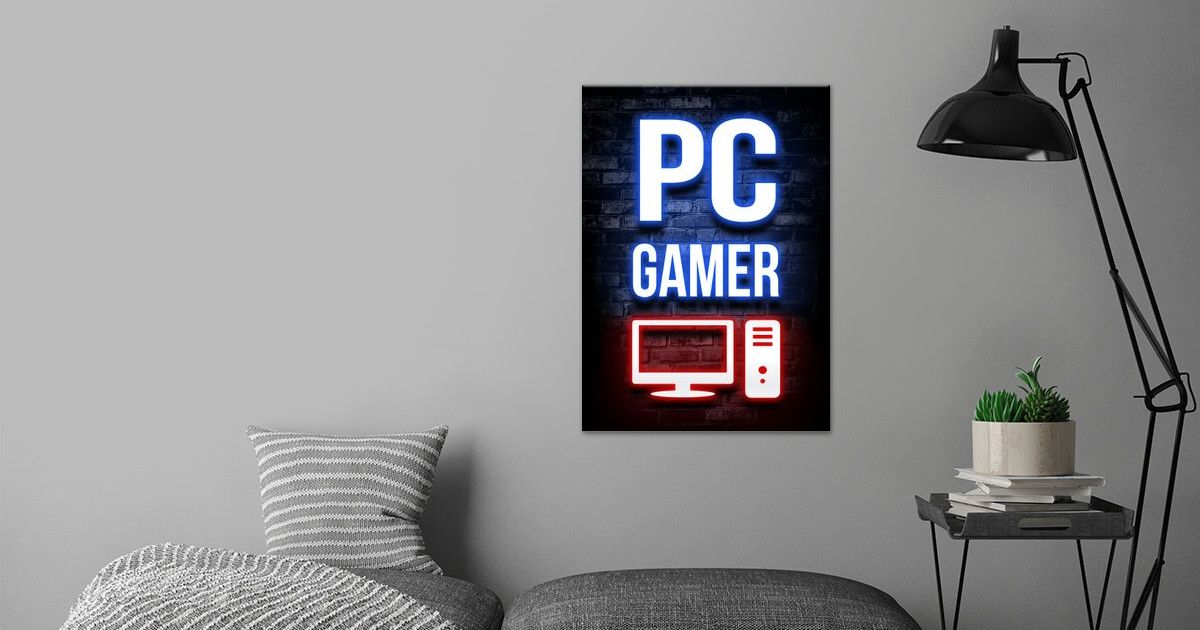 'Pc Gamer ' Poster by Kitty Kit | Displate
