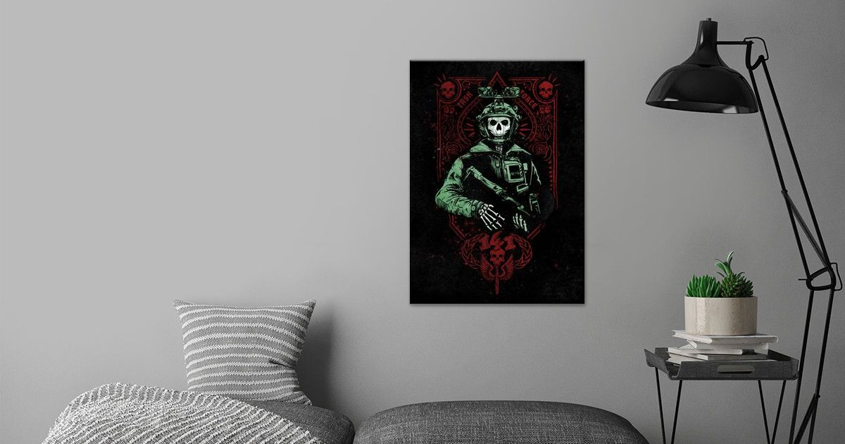 'Ghost Cartel Card' Poster by Call of Duty | Displate