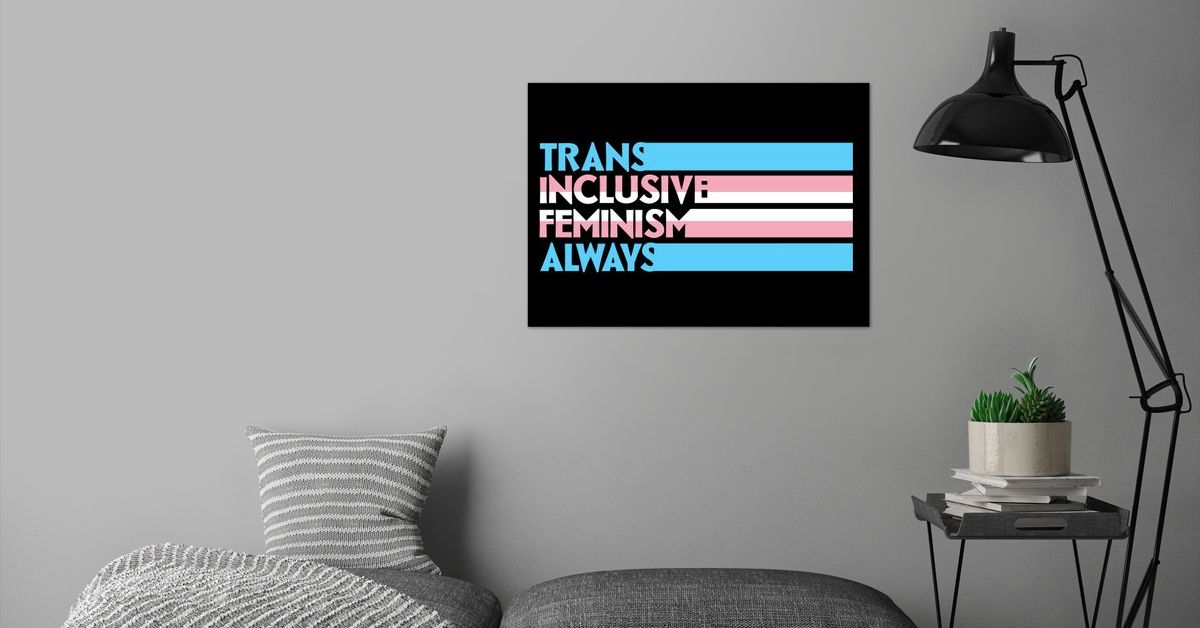'Transfeminism Trans' Poster by Michael | Displate