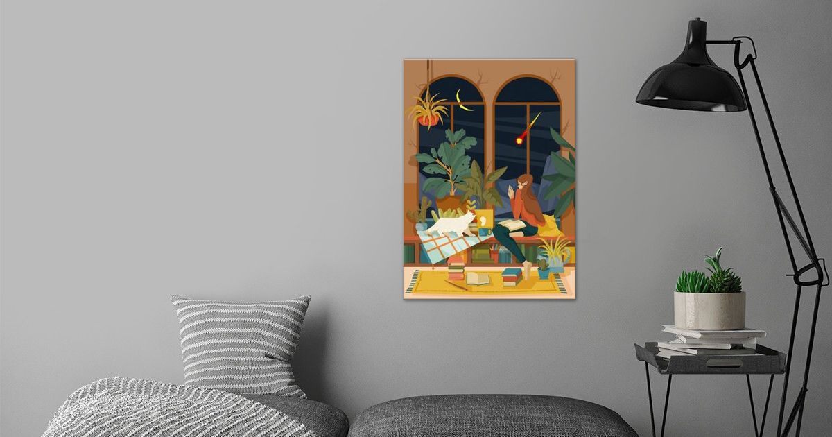 'Warm and Fuzzy Feelings' Poster by EurekartStudio | Displate