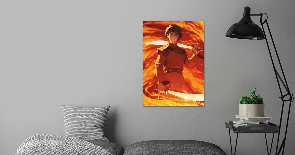 'Zuko' Poster by Avatar: The Last Airbender | Displate