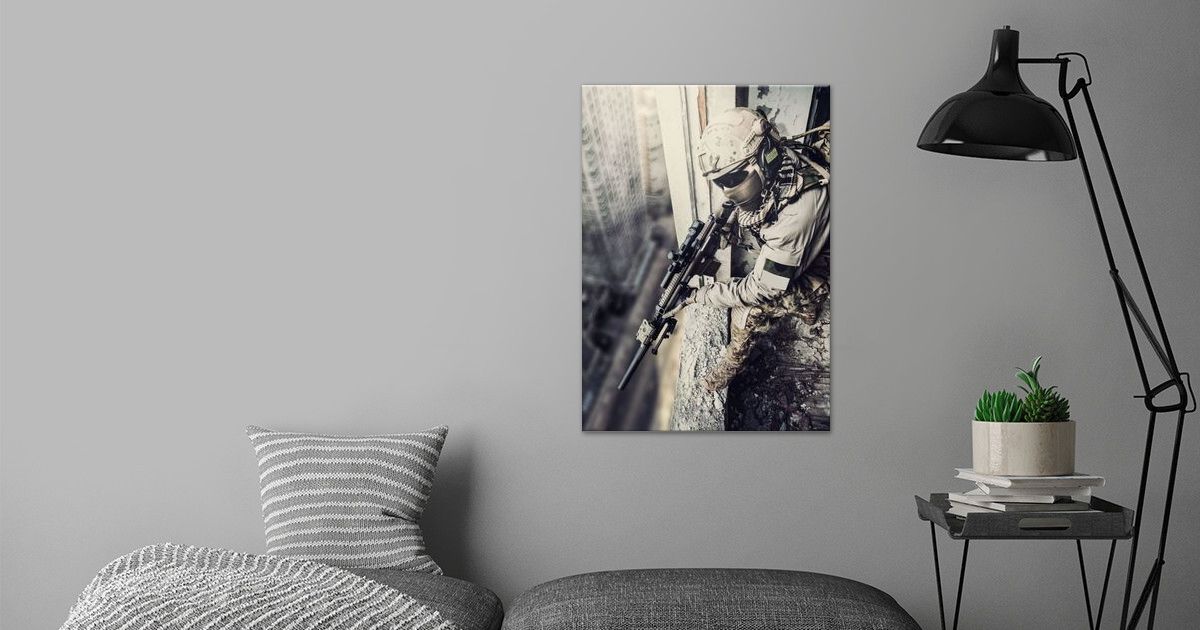 'Us Army Ranger' Poster by Getmilitaryphotos Pro | Displate