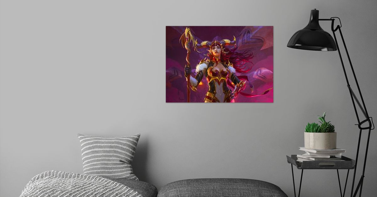 'Alexstrasza' Poster by World Of Warcraft | Displate