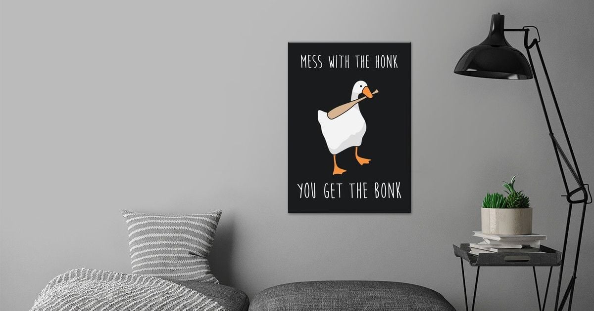 'Untitled Goose Game' Poster by 3am | Displate
