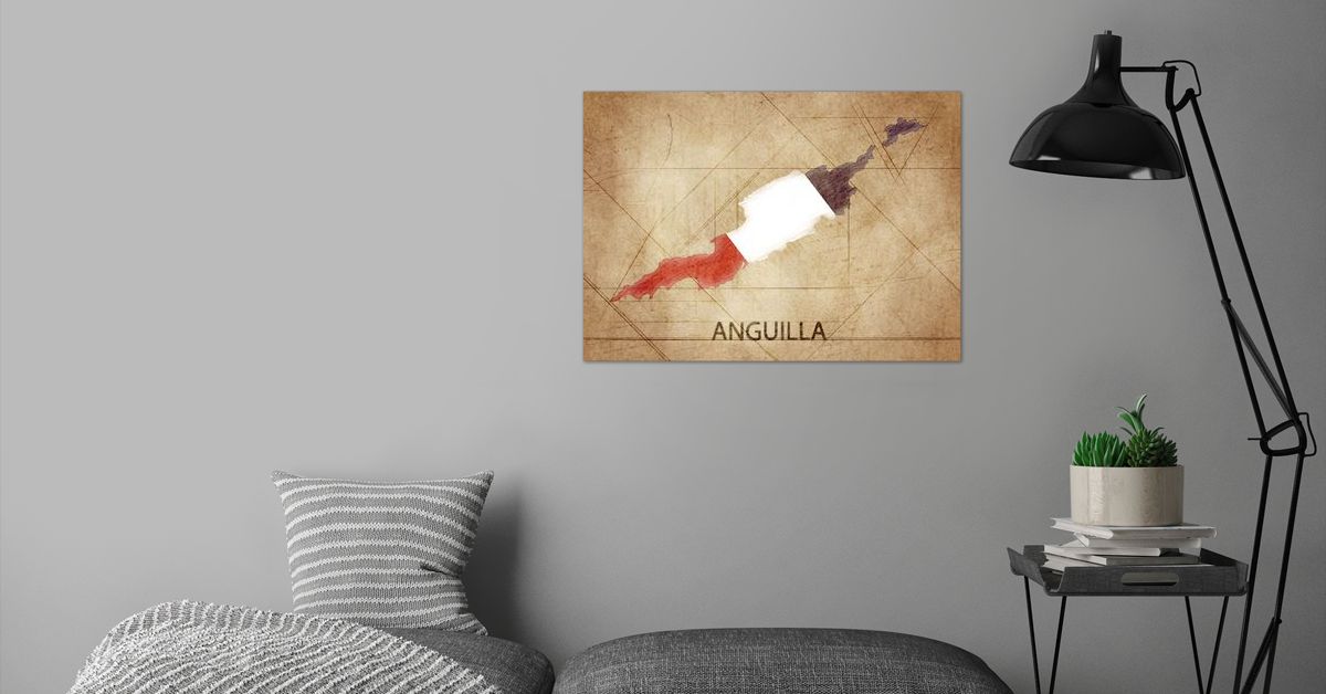 'Anguilla' Poster by Luvy | Displate