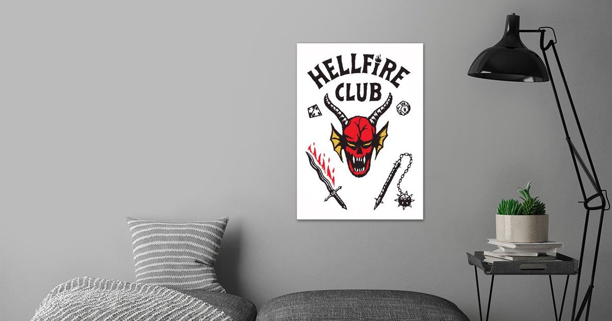 'The Hellfire Club' Poster by Stranger Things Series | Displate