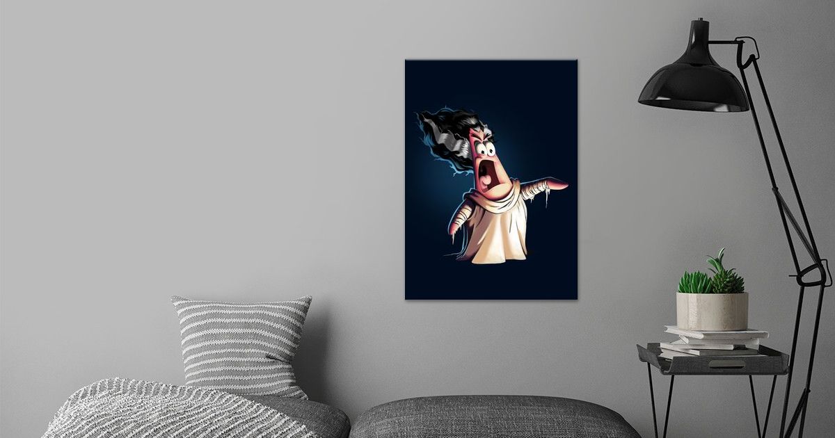 'Scary Patrick Halloween' Poster by SpongeBob SquarePants | Displate