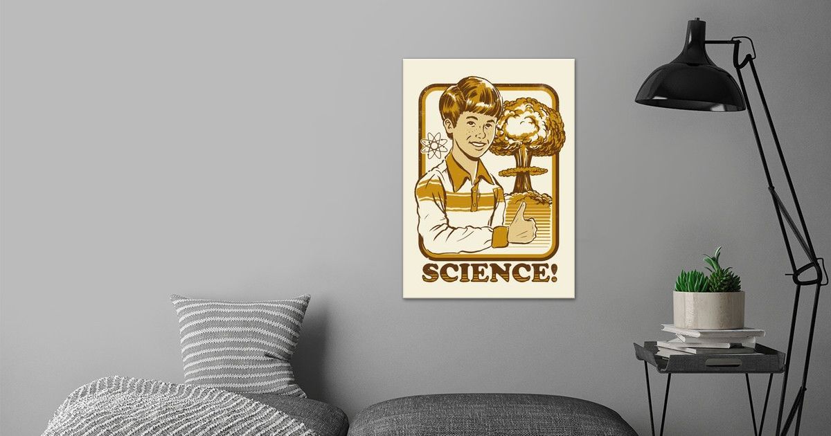 'Science' Poster by Steven Rhodes | Displate