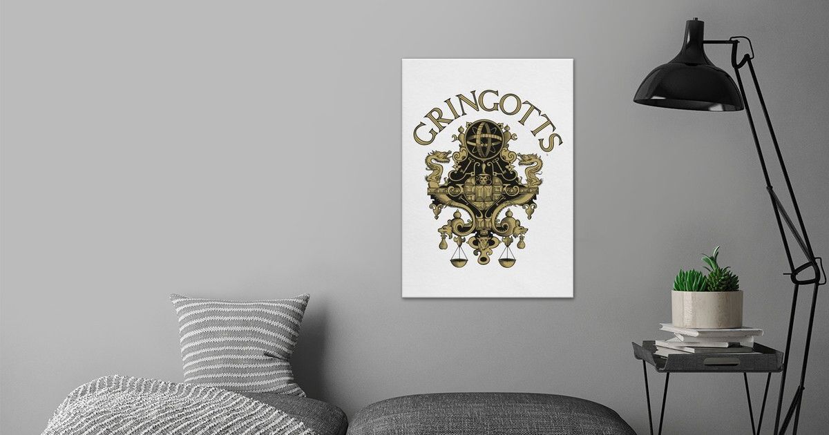 'Gringotts Crest' Poster by Wizarding World | Displate