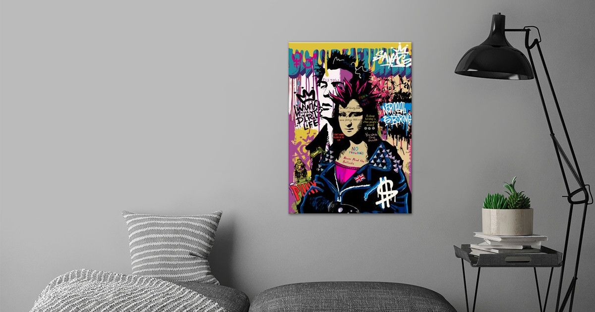 'Punk pop art' Poster by Mild pic | Displate