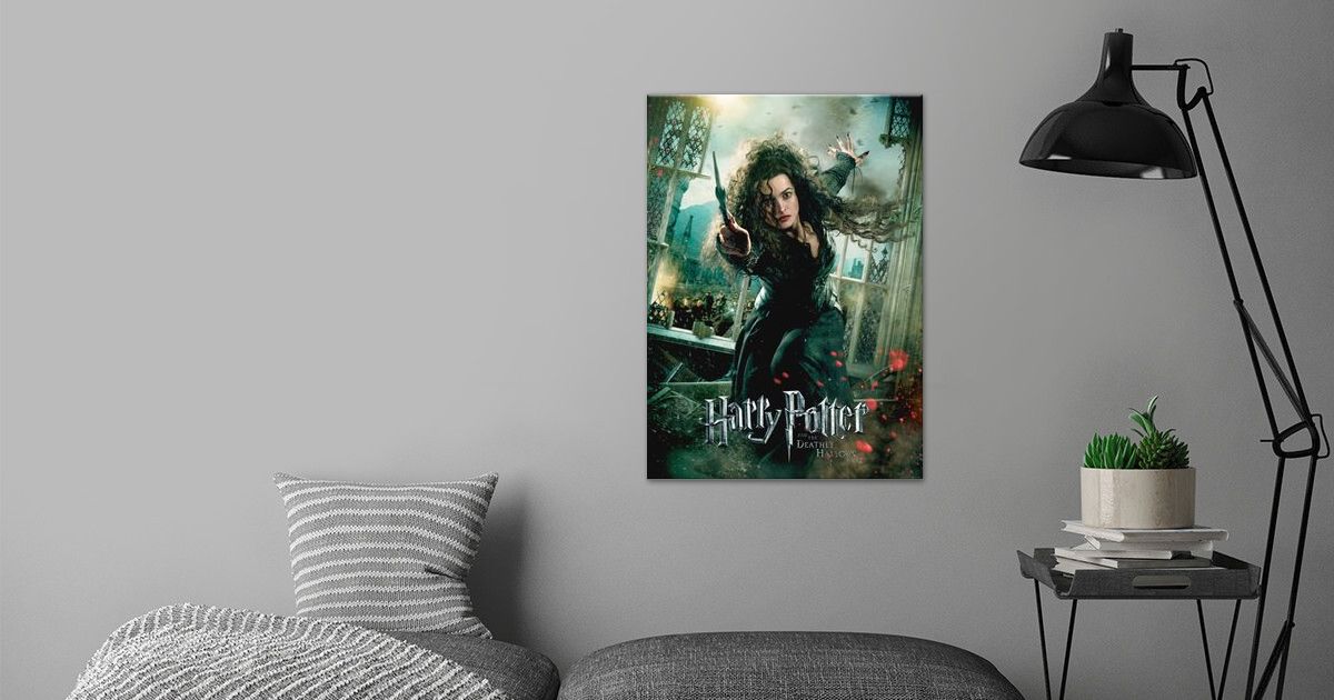 'HP8 Bellatrix Lestrange' Poster by Wizarding World | Displate