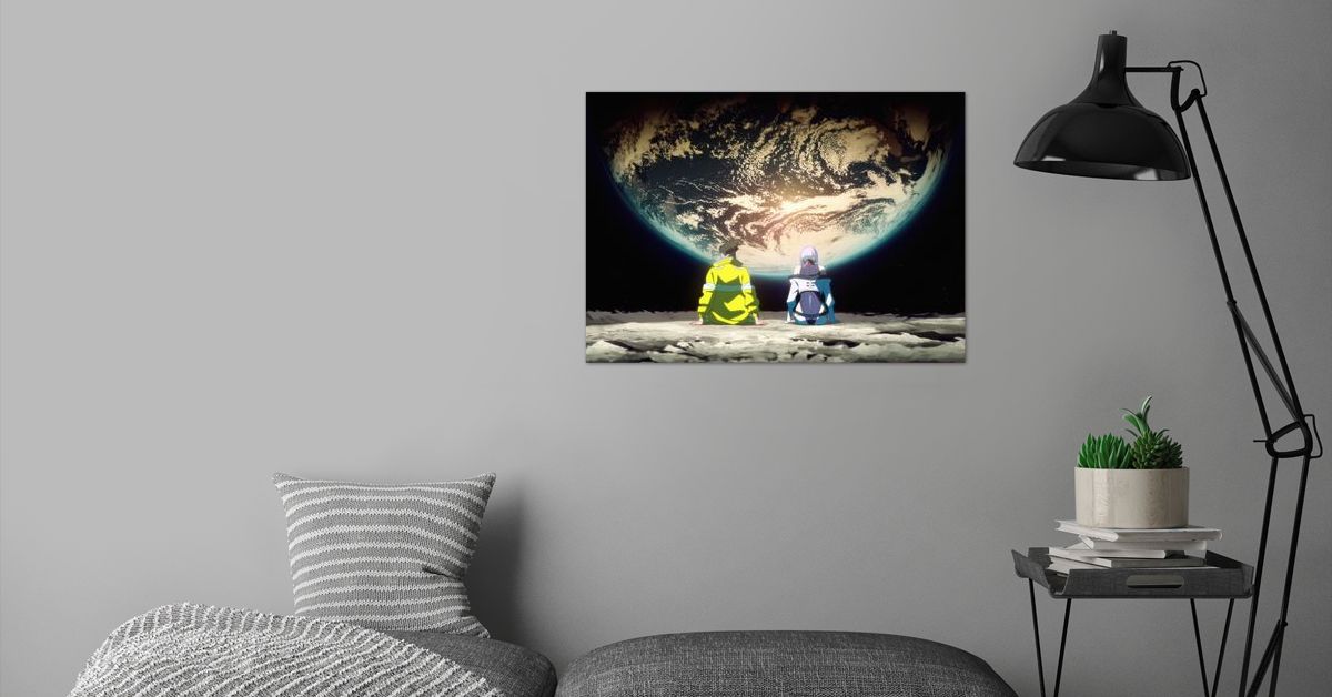 'Moon Trip' Poster by Cyberpunk 2077 | Displate