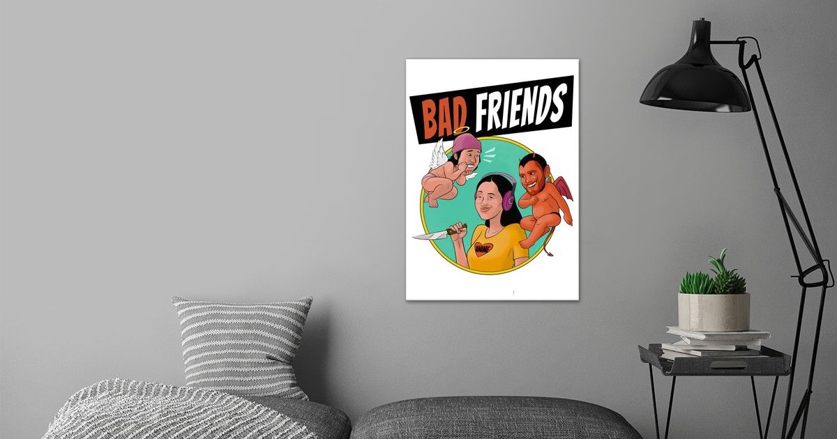'Rudy' Poster by Bad Friends | Displate