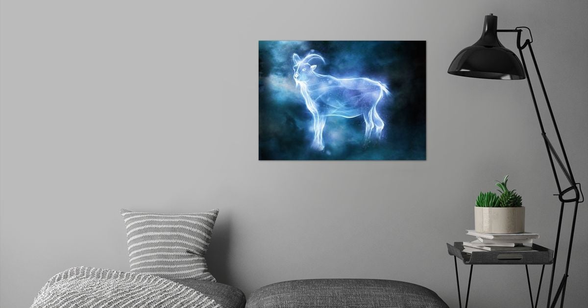 'Goat Patronus' Poster by Wizarding World | Displate