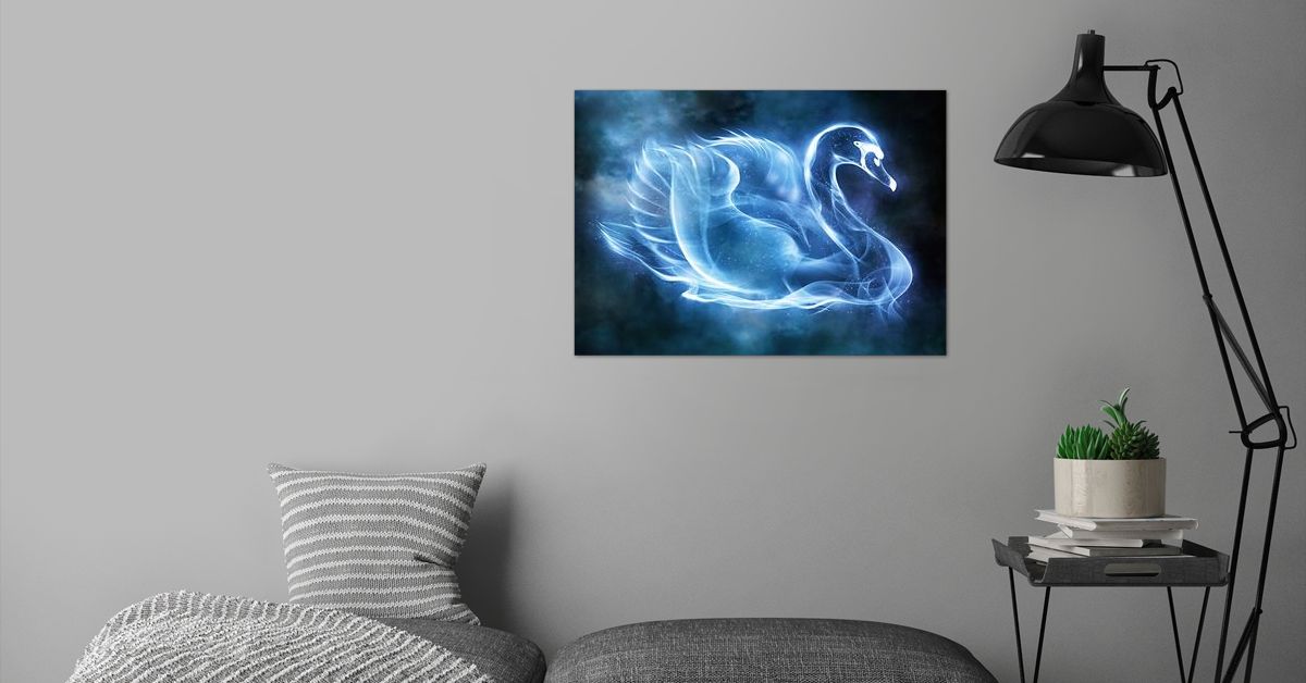 'Swan Patronus' Poster by Wizarding World | Displate