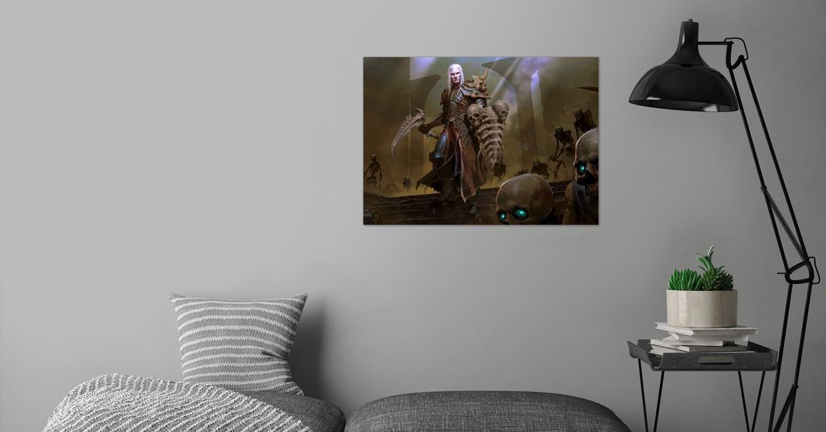 'Necromancer' Poster by Diablo | Displate