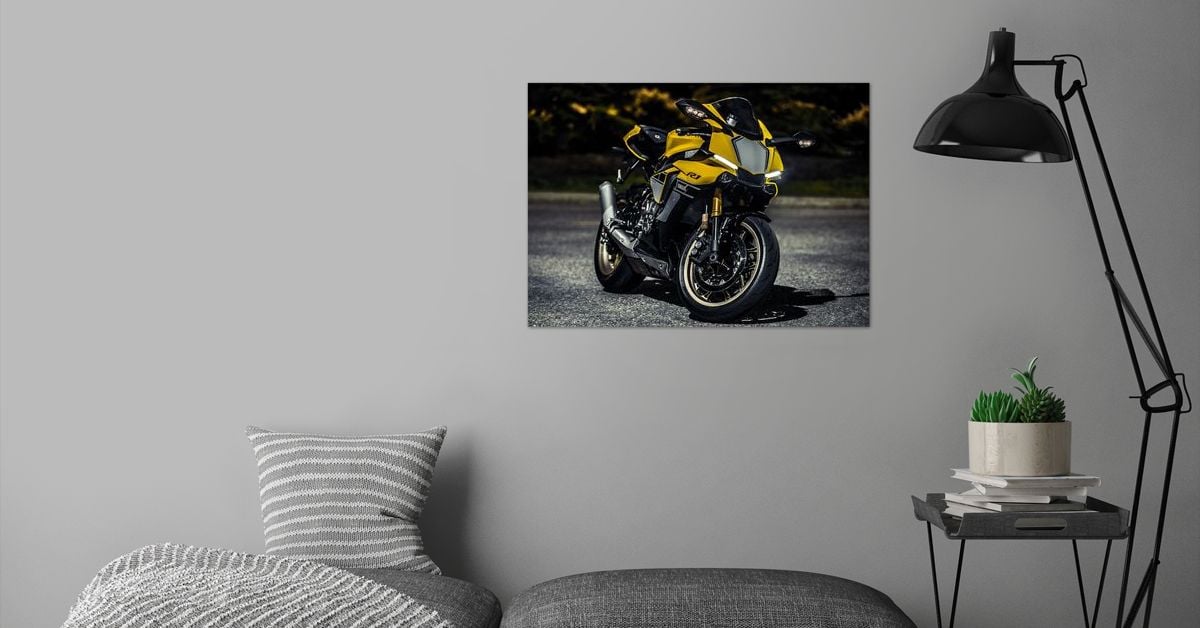 'Yamaha YZF R1' Poster by Motorsport | Displate