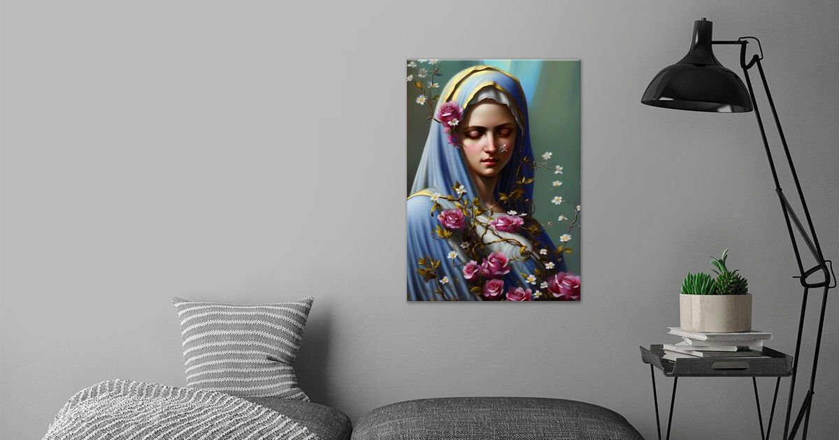 'The Virgin Mary' Poster by Hafis | Displate
