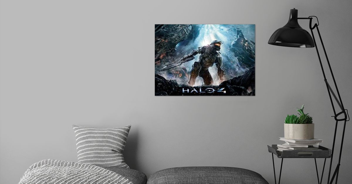 'Halo 4 Horizontal' Poster by Halo Game | Displate