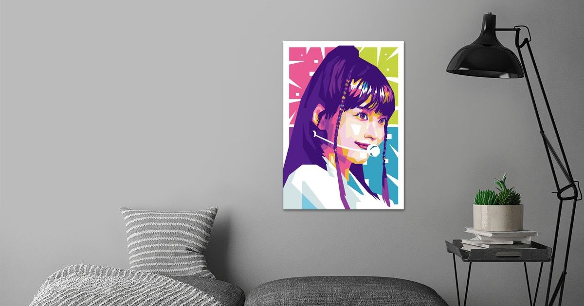 'LESSERAFIM EUNCHAE WPAP' Poster by Rochefort | Displate