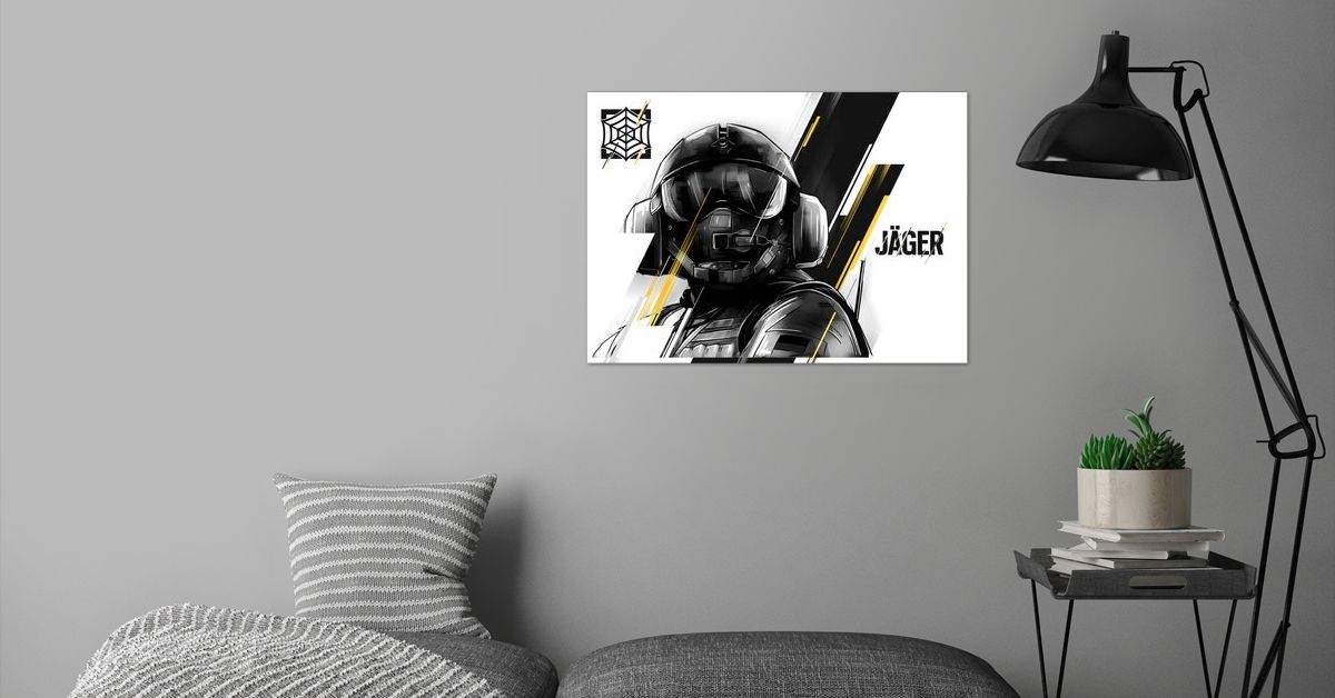 'Jager' Poster by Rainbow Six Siege | Displate