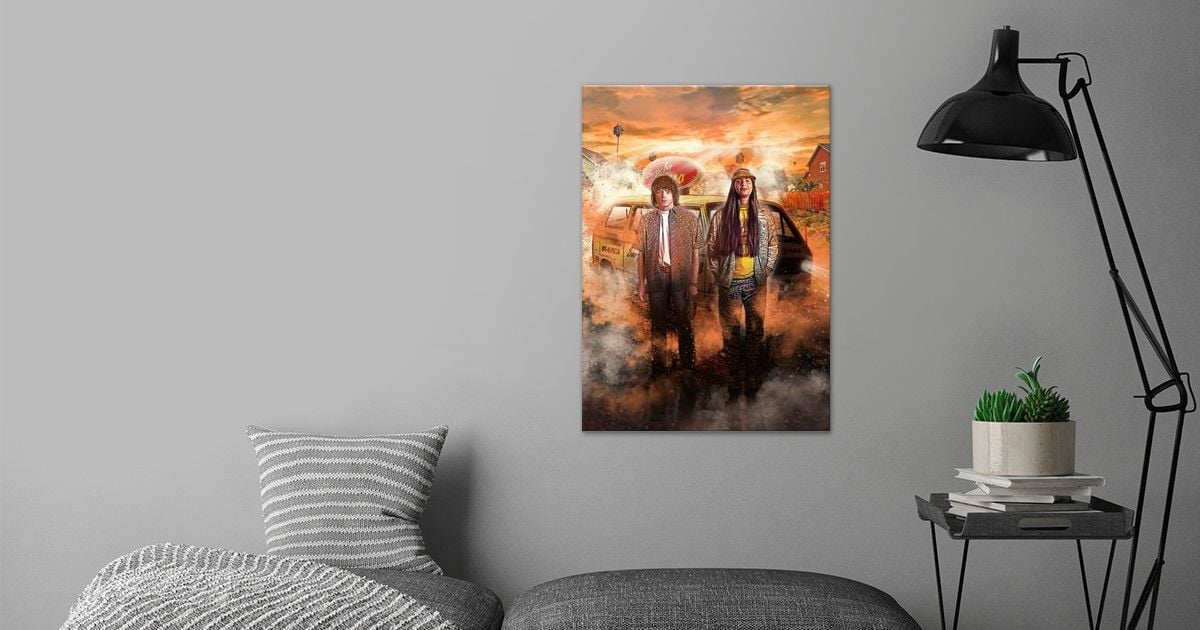 'Jonathan and Argyle' Poster by Stranger Things Series | Displate