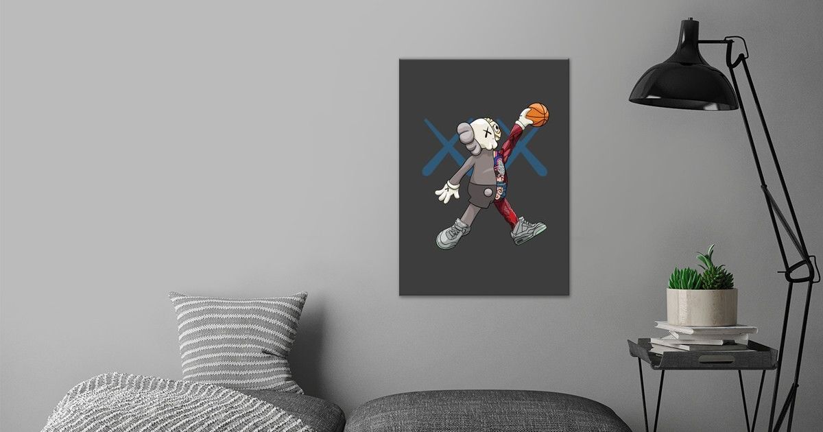 'Dunk kaws' Poster by Biopic Studio | Displate