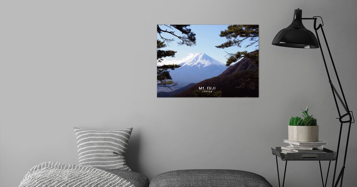 'Mount Fuji ' Poster by Big City | Displate