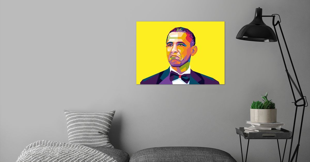 'Barrack Obama Meme' Poster by Muifatin | Displate
