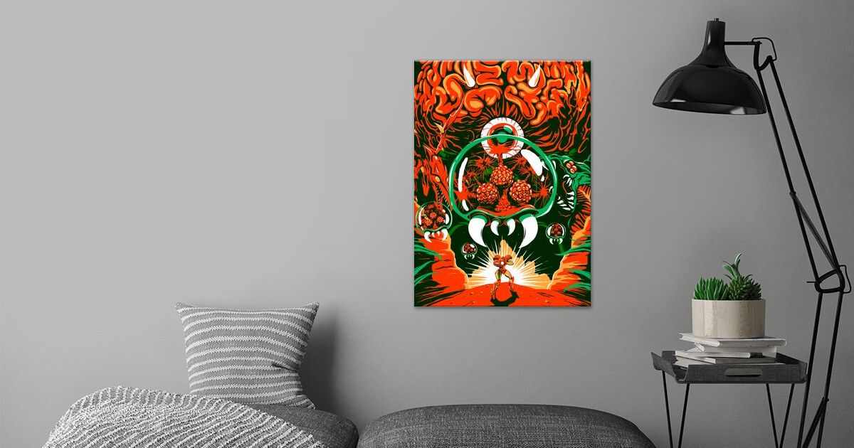 'Super.Super metroid' Poster by ana nevada | Displate