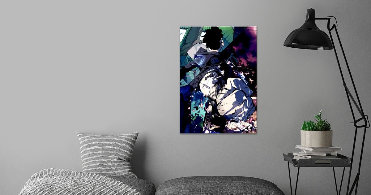 'solo leveling' Poster by Mr Simple | Displate